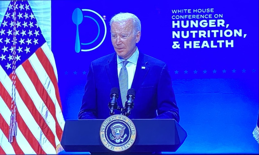 Inside the 2022 White House Conference on Hunger, Nutrition, and Health ...