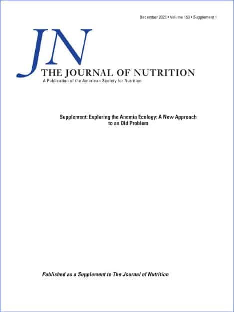 Exploring the Anemia Ecology: A New Approach to an Old Problem - American Society for Nutrition